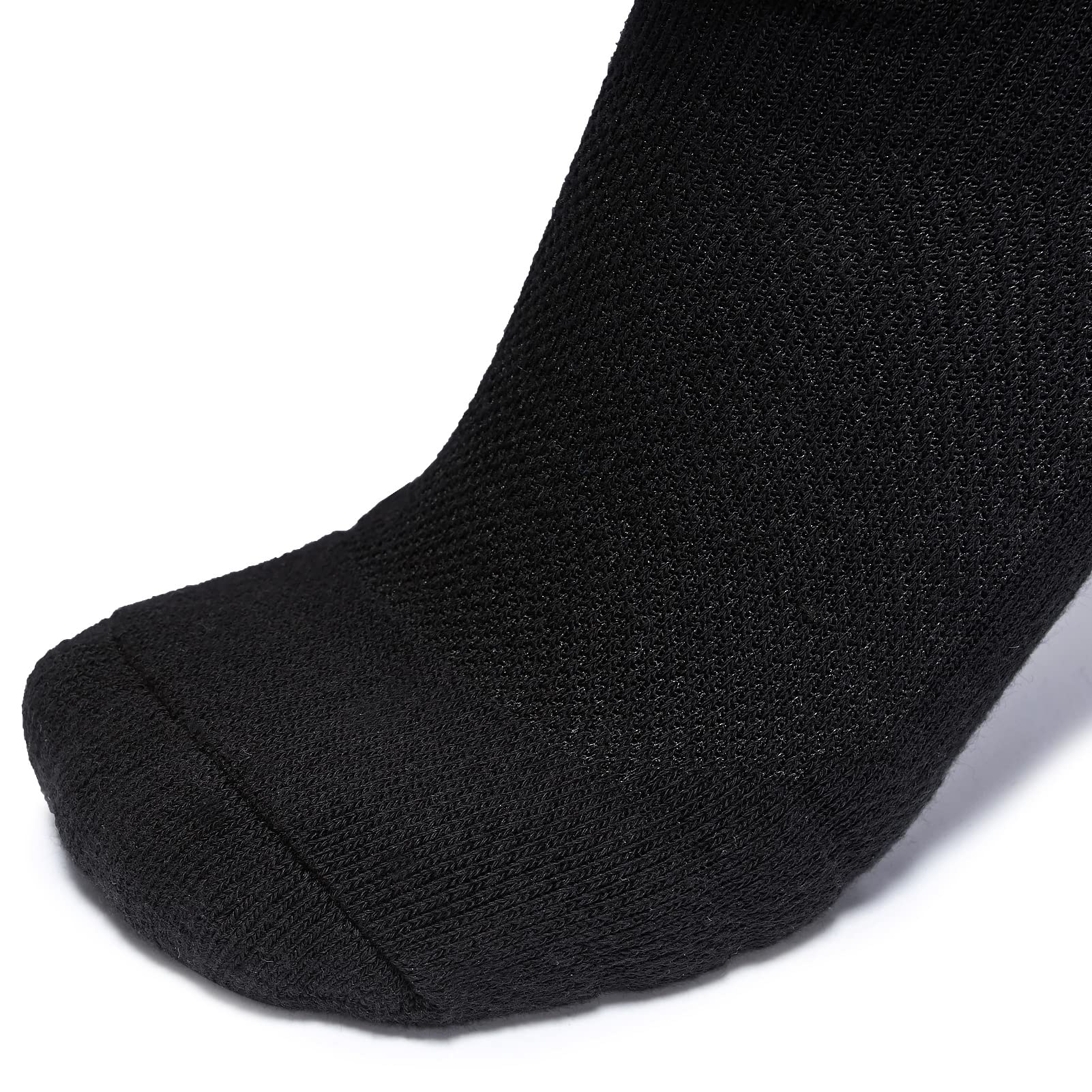 AK SOK Two Pairs Extra Long Football Socks,Men's Athletic Socks,Tight Sports Socks for Men & Boys (as1, alpha, l, regular, regular, Black)