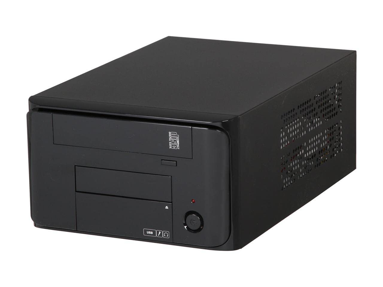 MI-008 Tower Black P4 Chassis with 250W Itx Psu+sata Power Supply
