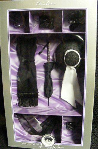 Barbie Audrey Hepburn As Holly Golightly in Breakfast At Tiffany's Classic Edition Doll Black Daytime Ensemble Fashion P