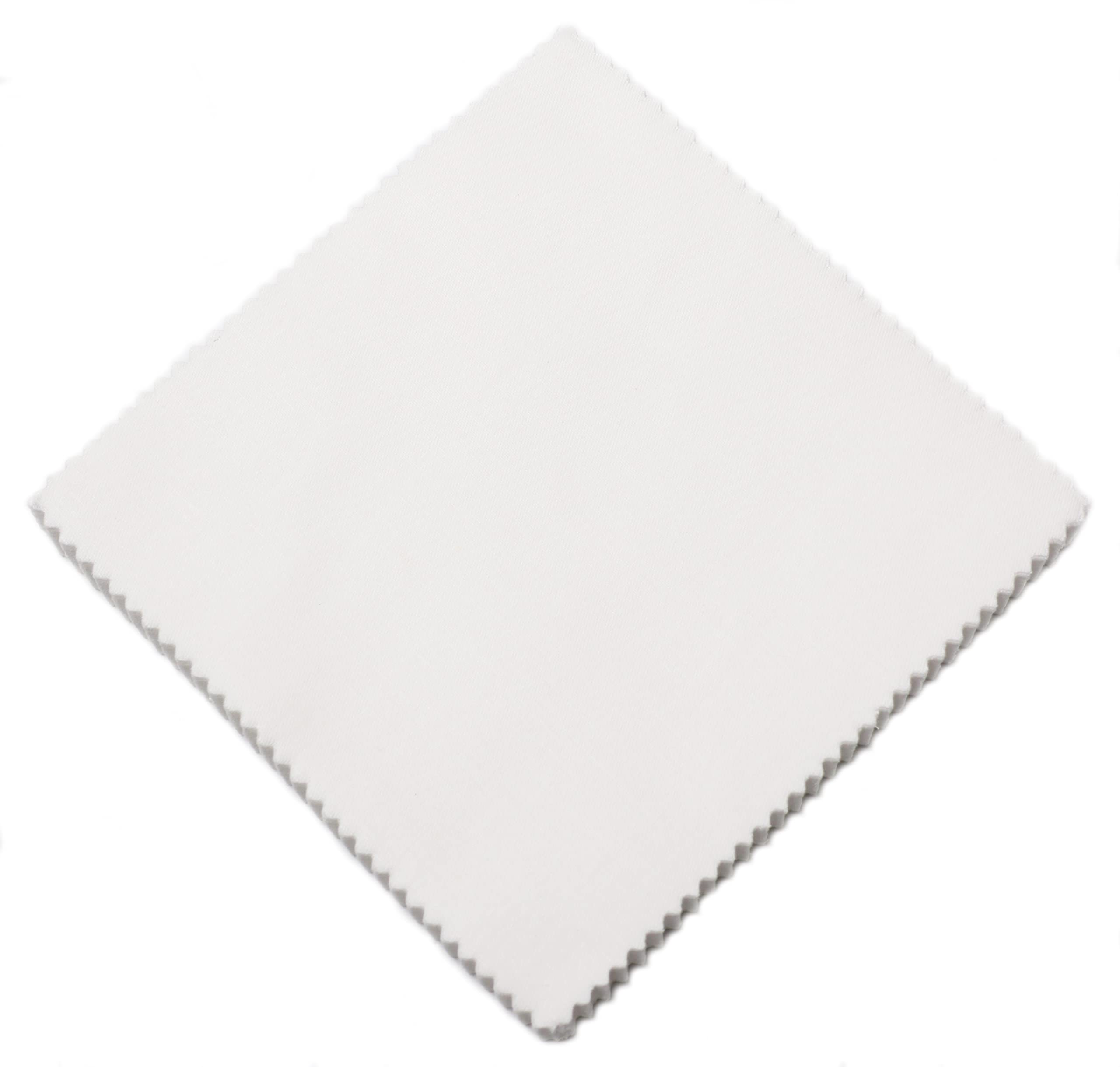 Nodsaw Solids White Charm Pack, 84 5-inch Cotton Fabric Squares