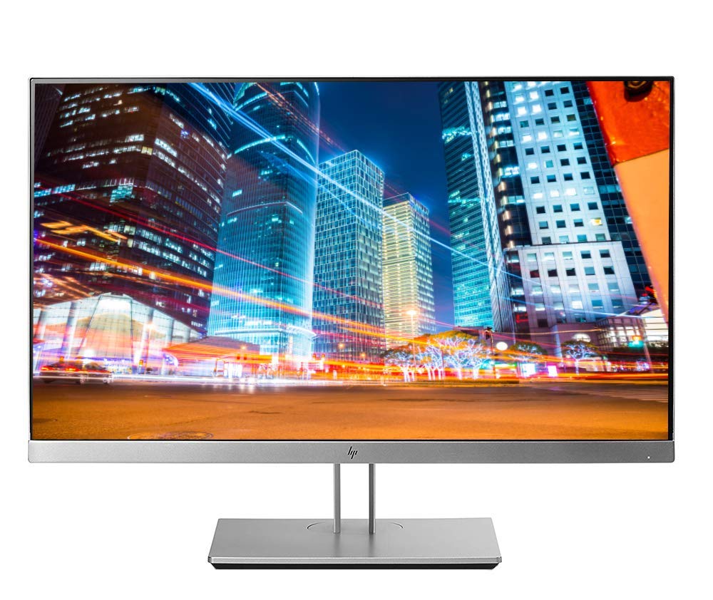 HP EliteDisplay E233 23 Inch Full HD Screen LED 2-Pack Display Bundle with 12-Outlet Professional SurgeMaster, Microsoft Wireless Keyboard and Mouse