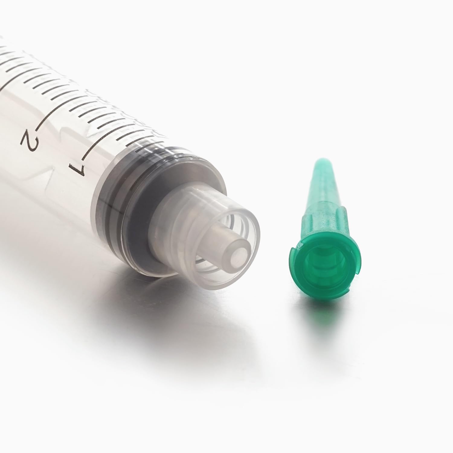 5ml/cc Syringe Laboratory Straight Mouth - 23G Needle Diameter 0.023Inch-Long 1Inch (20)