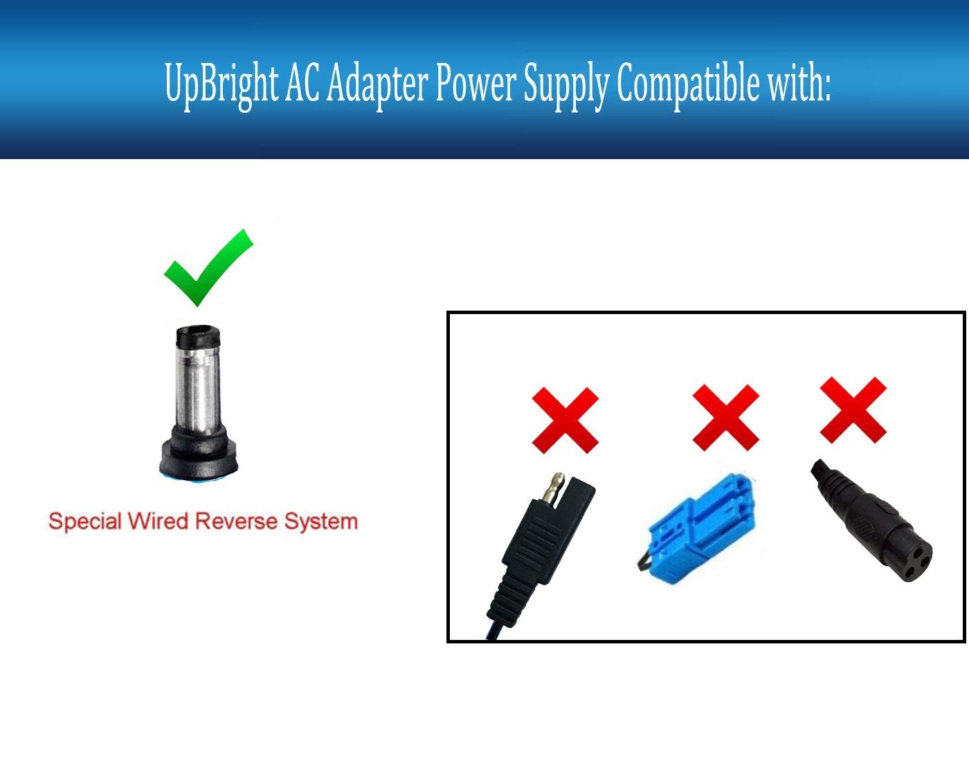 UpBright 29.4V AC/DC Adapter Compatible with Jetson Element DC 24V 5.0Ah Lithium-Ion Battery Folding Electric Scooter JELEM JELEM-BKR JELEM-BKG ONLY Has Auto Shut Off Power Supply Charger (w/Barrel)