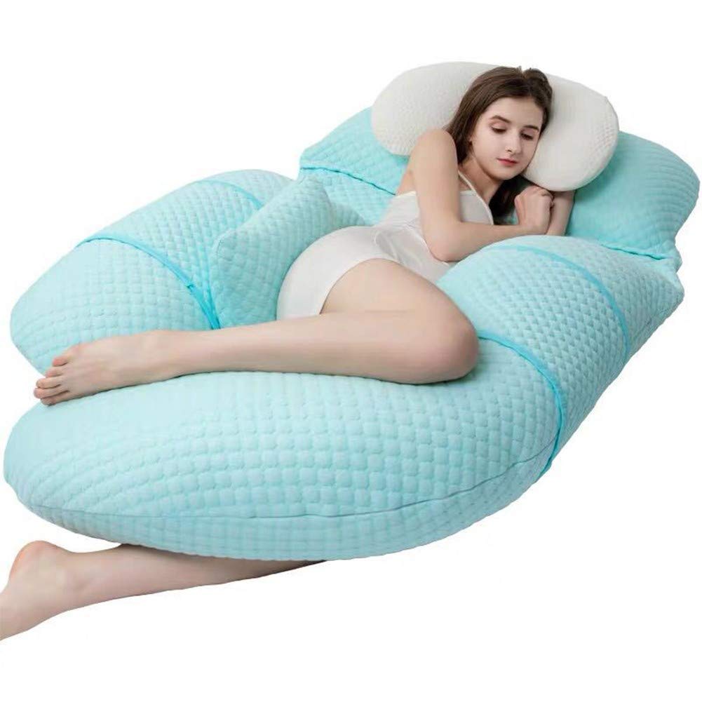 Whole Body Sleep Support Pillow - Neck and Back Pain, The Best Orthopedic Pillow to Restore Support - Green