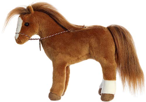 Breyer Aurora® Exquisite Quarter Horse Stuffed Animal - Realistic Detailing - Imaginative Play - Brown 13 Inches