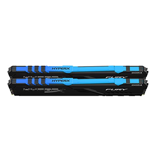 HyperX Fury 16GB 3000MHz DDR4 CL15 DIMM (Kit of 2) 1Rx8 RGB XMP Desktop Memory HX430C15FB3AK2/16