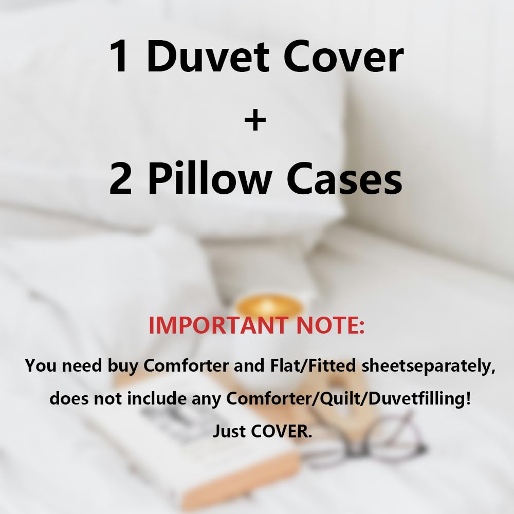 Aimery Chess Duvet Cover and Comforter Set โ Artistic and Strategic Chess Piece Design, Premium Microfiber Bedding for a Thoughtful and Unique Bedroom Decor (King (104"x90"),05)