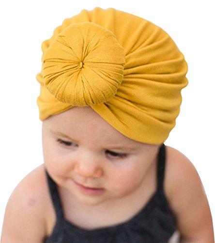 Newborn Baby Cotton Cloth Turban Toddler Rabbit Hospital Hat Ear Hat Kids Set Baby Cap (NN65)