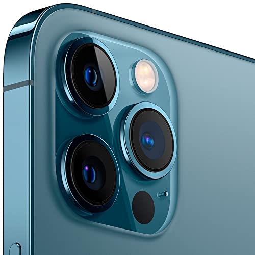 Apple iPhone 12 Pro, 256GB, Pacific Blue - Fully Unlocked (Renewed)