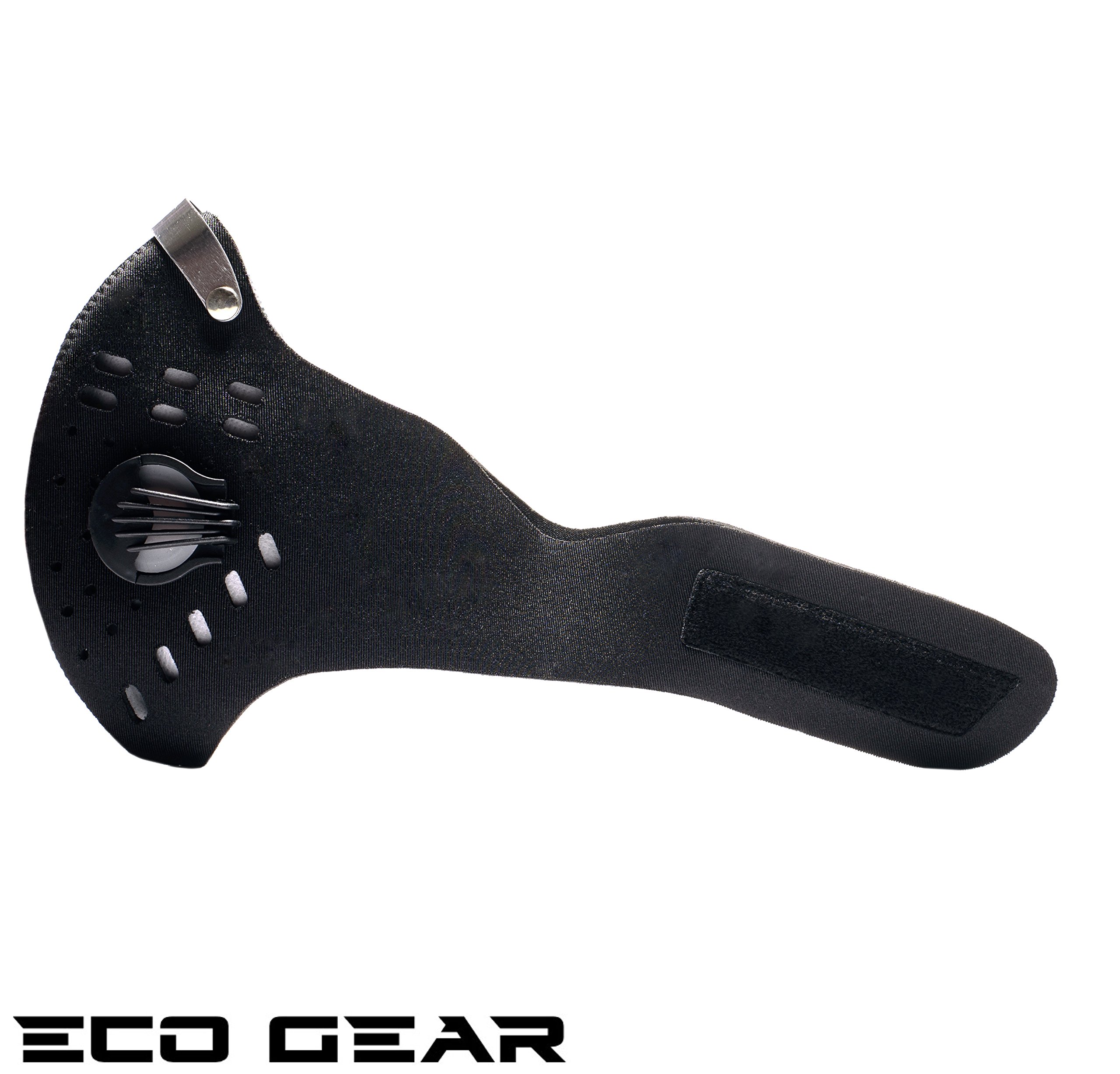 ECO-GEAR Anti Pollution Face Mask with Military Grade Protection | Anti Smoke, Exhaust Gas, Dust & Pollen