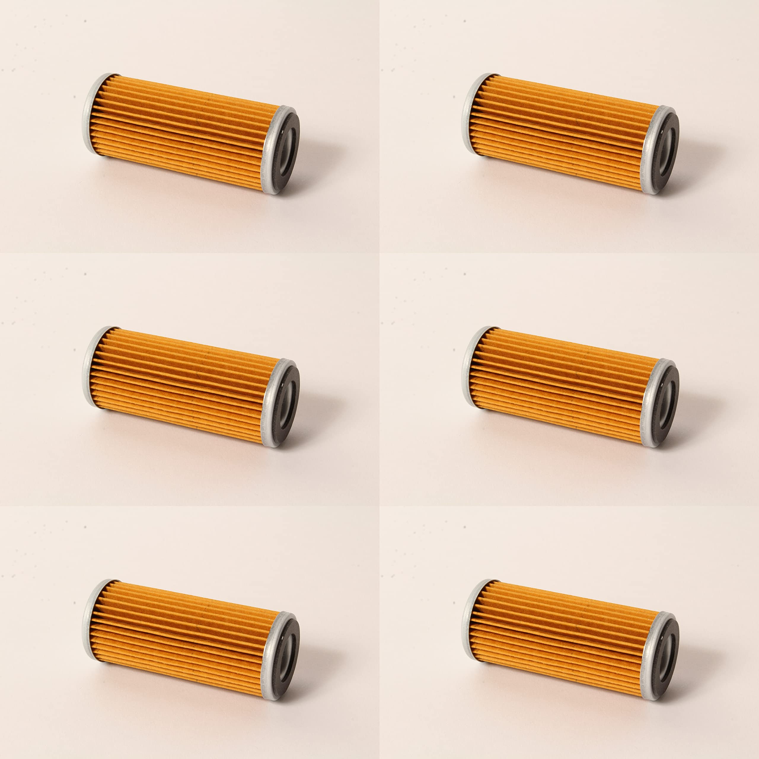 6 PK Hydro Transmission Oil Filter Fits Hustler 604126 X-ONE Cub Cadet PH-411154