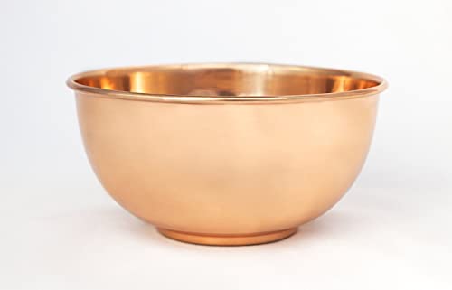 Alchemade Set of 2 Copper Ice Cream Bowls - 100% Pure Copper Bowls For Your Copper Kitchenware & Copper Dishware Collection - For Everyday Kitchen Use Or As A Metal Decorative Bowl