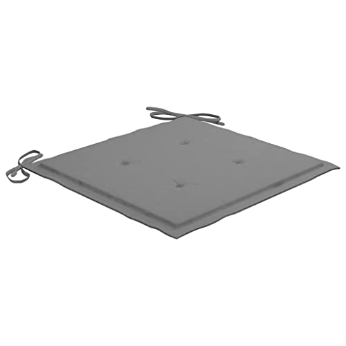 imasay Garden Chair Cushions 2 pcs Gray 19.7"x19.7"x1.2"