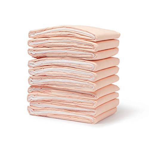 FitRight Heavy Absorbency Disposable Underpads, Super Absobent Polymer and Fluff Core, 30" x 36", Bag of 10, Great for Bed Pads, Furniture and Surface Protection