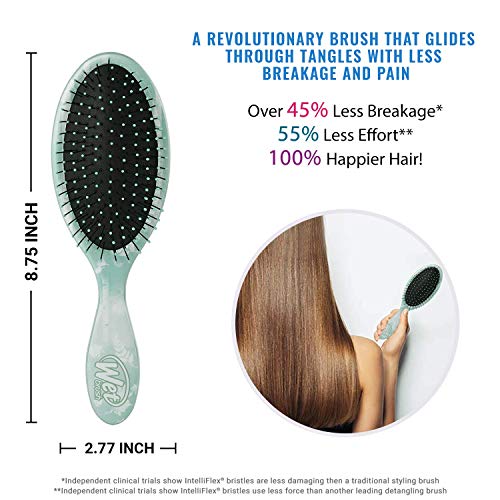 Wet Brush Original Princess Guiding Spirit Detangling Brush - Disney's Frozen 2, Sisters - All Hair Types - Ultra-Soft IntelliFlex Bristles Glide Through Tangles with Ease - Protects Against Split End