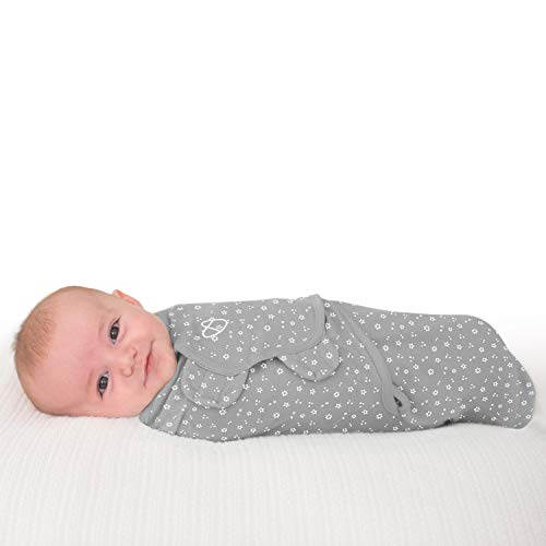 SwaddleMe Original Swaddle – Size Large, 3-6 Months, 3-Pack (Super Star), superstar boy