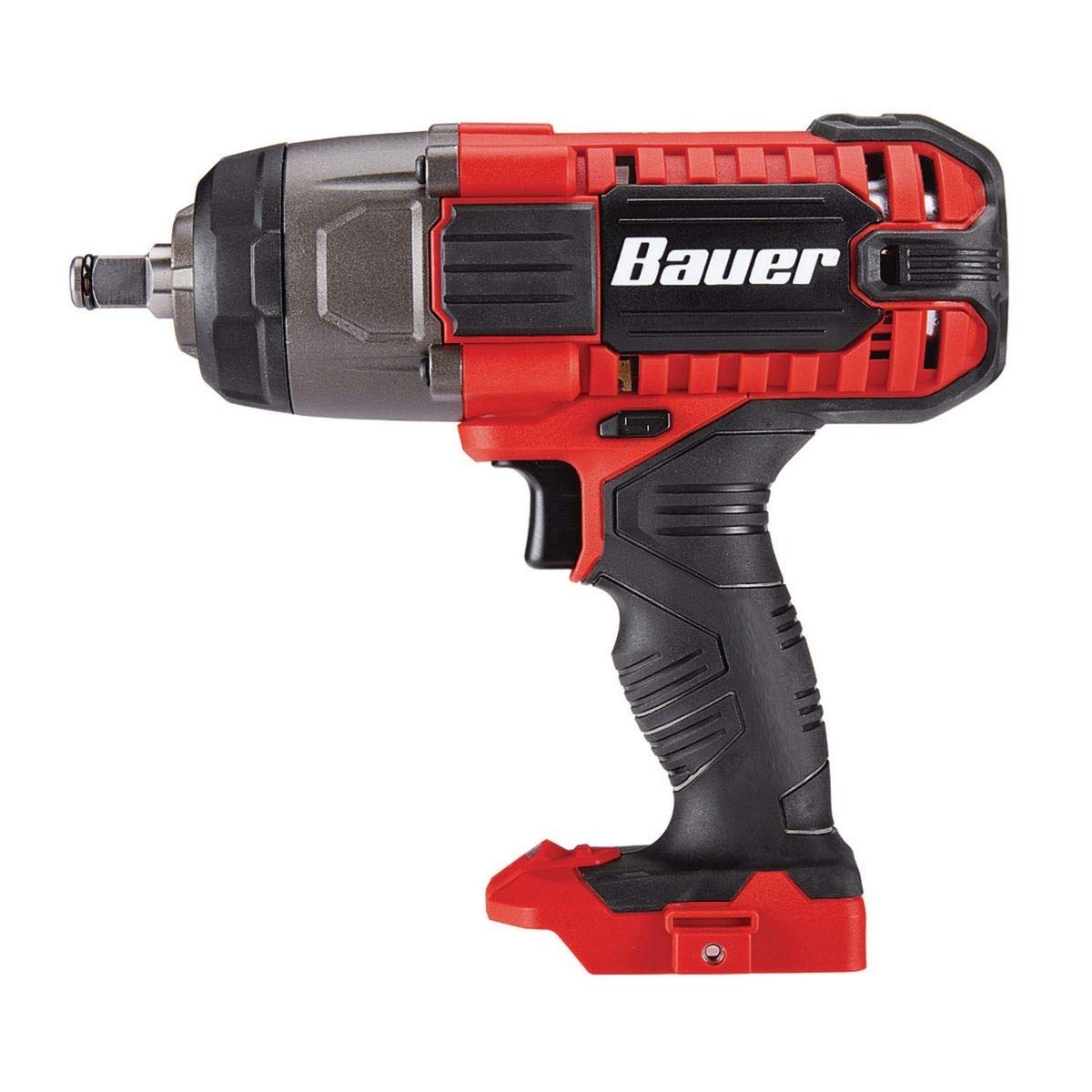BAUER 63629 20-Volt Hypermax Lithium-Ion 1/2 Inch Impact Wrench with LED Light, Tool Only