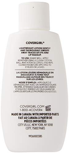 COVERGIRL Clean Makeup Remover for Eyes & Lips, 2 oz (Packaging May Vary) Old Version