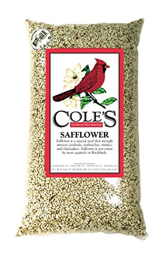 Cole'S Safflower Bird Seed Safflower 5 Lbs.