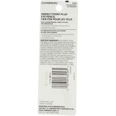 COVERGIRL Eyeliner Charcoal Self Sharpening Pencil (Pack of 4)