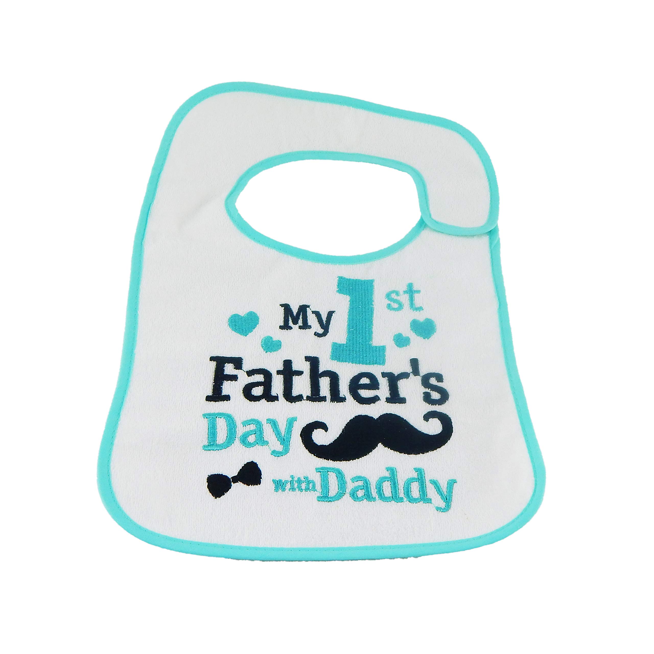 Hello Baby Wonder Baby's First Mother's Day, Memorial Day, Father's Day, July 4th Bib Set - 4pk