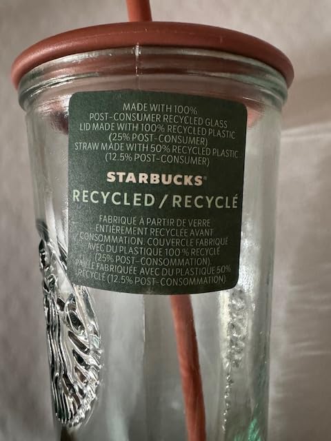 RECYCLD GLASS CLD CUP 16OZ SUSTAIN CORE FY24