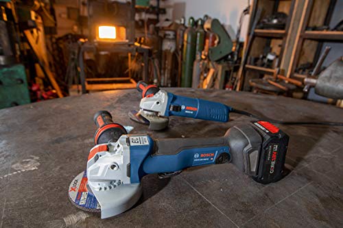 BOSCH CWX27LM450 4-1/2 In. x 1/8 In. X-LOCK Metal Cutting Abrasive Wheel 30 Grit Compatible with 7/8 In. Arbor Type 27A (ISO 42) for Applications in Metal Cutting