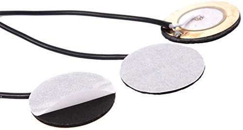 6.35mm Musical Instruments Pickups Piezo Microphone Contact 3 in 1 Self-adhesive Transducer Endpin Jack 1/4" for Guitar Violin Ukulele