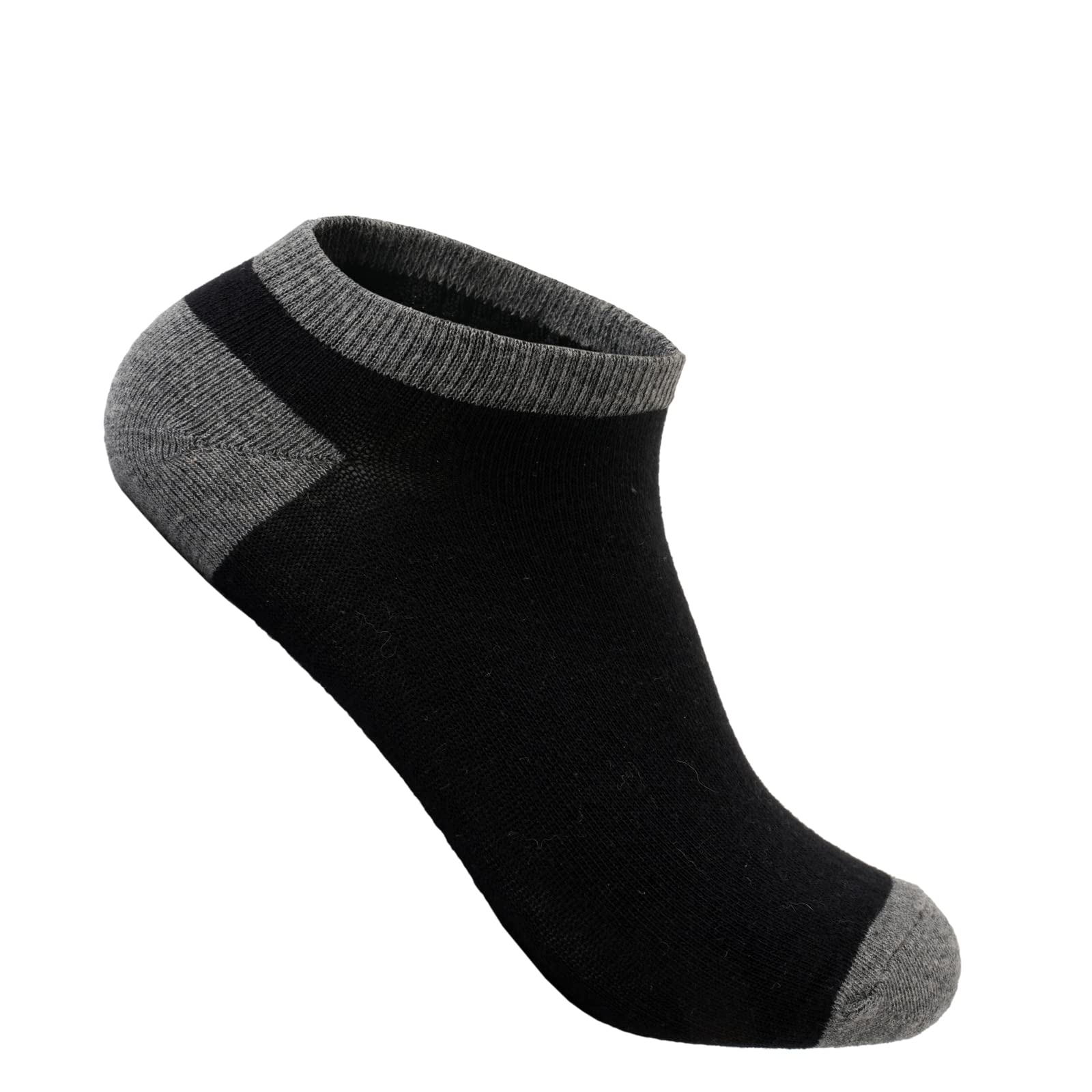 6 pairs no show socks women size 6-12 black Cotton socks ankle low cut