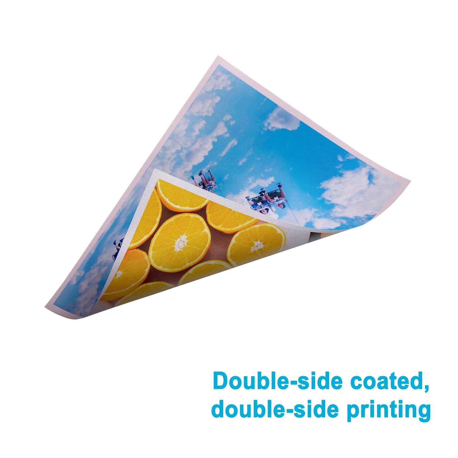 Koala Thin Presentation Paper Double-Sided Matte for Printing Photo 8.5X11 Inches 110 Sheets, Compatible with Inkjet Printer