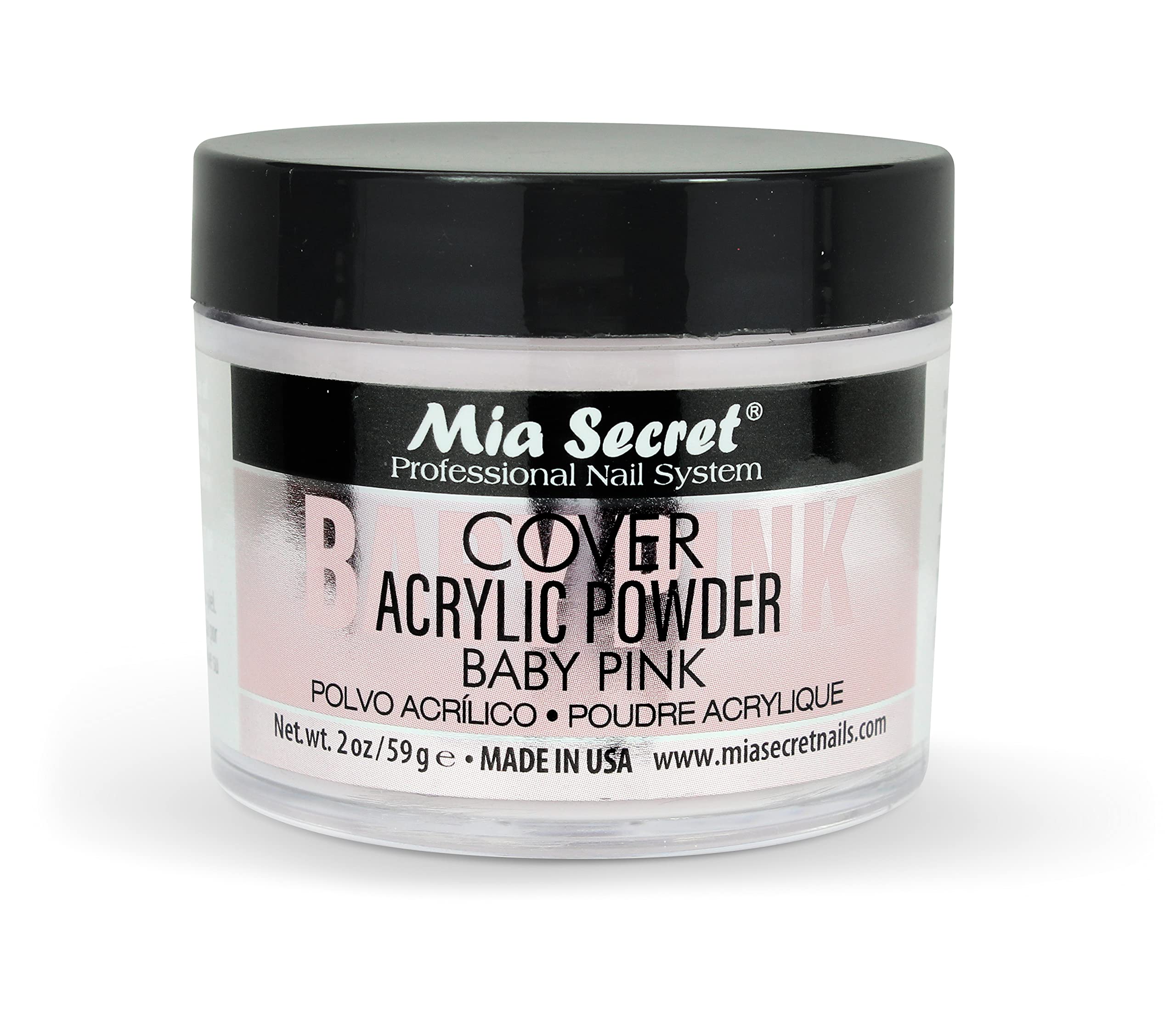 Mia Secret Acrylic Powder Cover Baby Pink 2 oz.