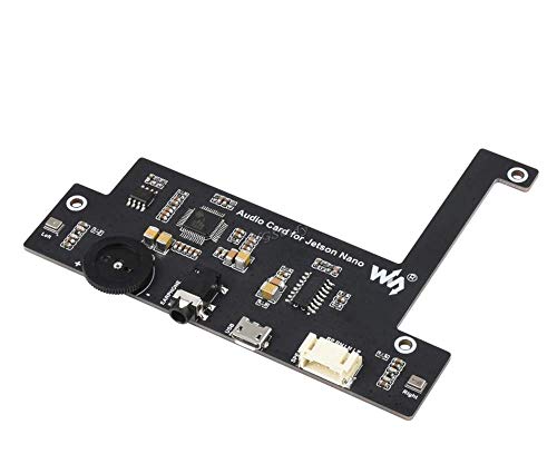 XYGStudy USB Audio Codec for Jetson Nano Developer Kit B01 and 2GB, USB Sound Card Driver-Free Plug and Play Built-in Microphone and Speaker Header, Recording and Playback Support