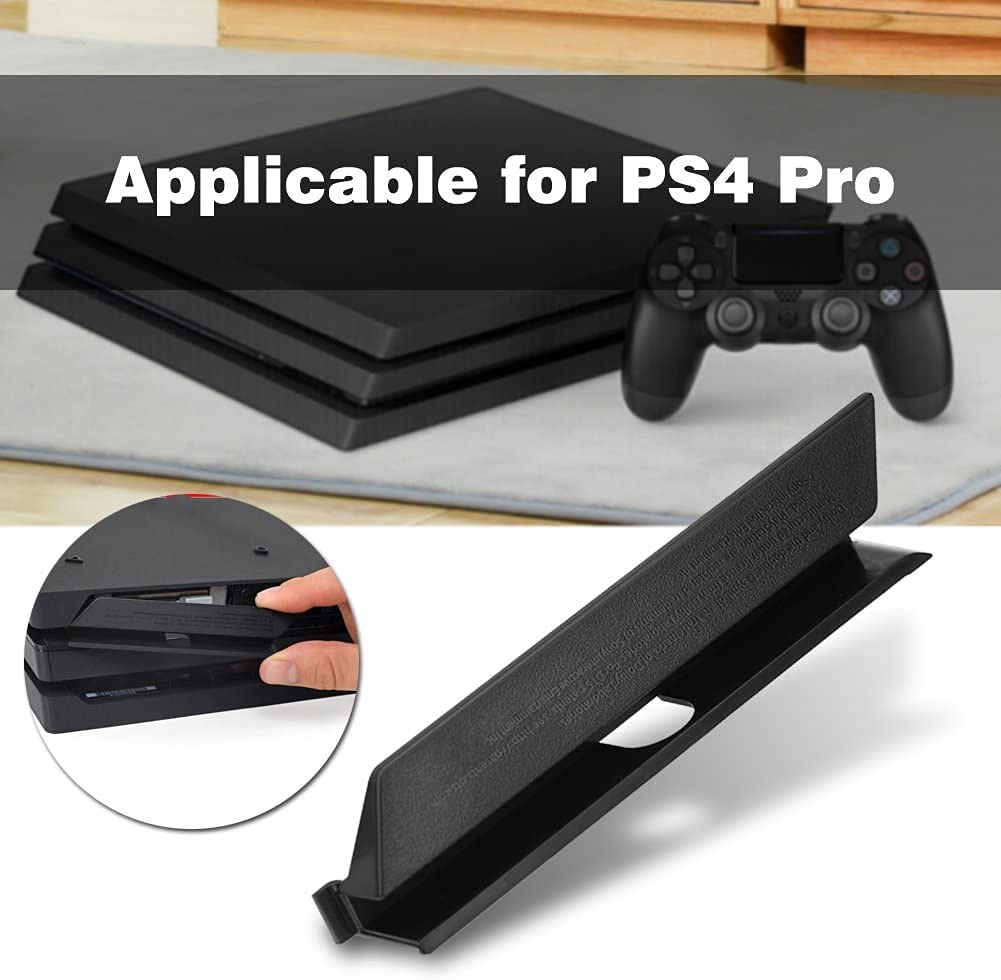 CHENLAN Hard Drive Bay Slot Cover Plastic Door Flap Hard Drive Cover Plastic HDD Hard Drive Slot Cover for PS4 Pro Console
