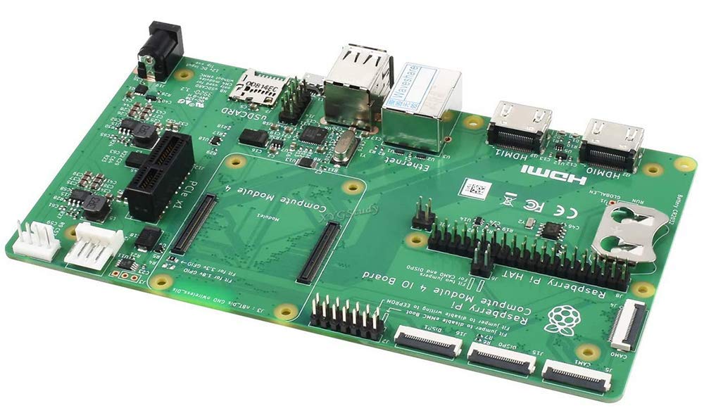 XYGStudy Raspberry Pi Compute Module 4 IO Board, A Development Platform and Reference Base-Board Design for CM4