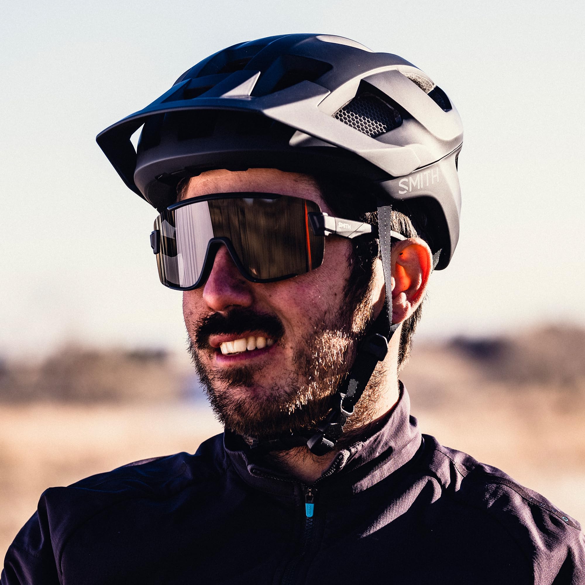 SMITH Session MTB Cycling Helmet – Adult Mountain Bike Helmet with MIPS Technology + Koroyd Coverage – Lightweight Protection for Men & Women – Adjustable Visor – Matte Black, Medium
