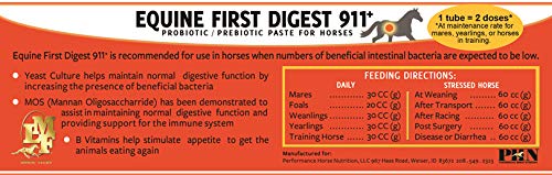 LMF Feeds Equine First Digest 911+ Digestive aid Paste for Horses