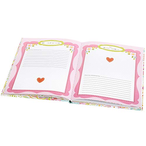 C.R. Gibson 'Sweet Baby' Pink Owl First Five Years Girl Memory Baby Book, 64pgs, 10'' W x 11.75'' H
