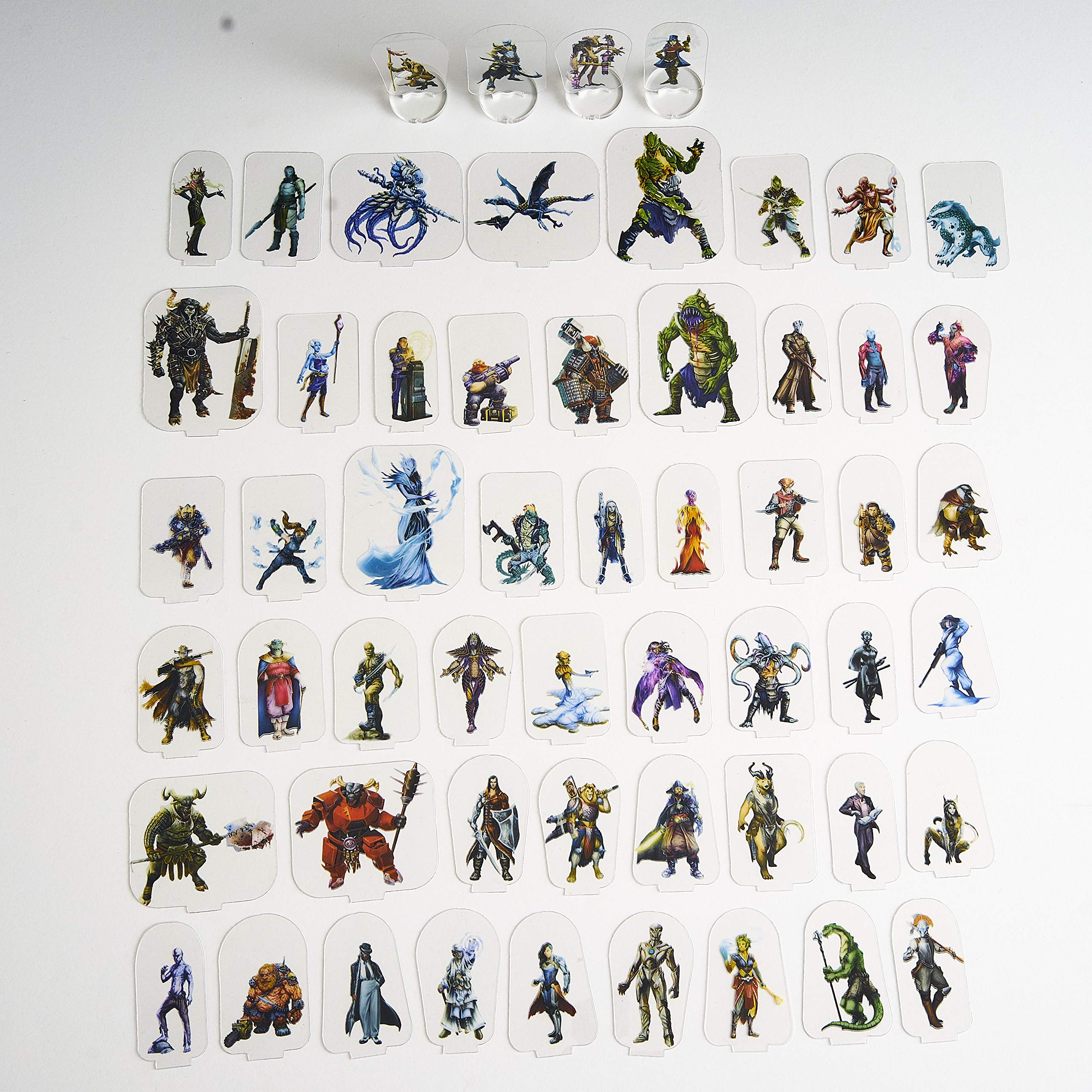 Arcknight Flat Plastic Miniatures (Last Parsec Eris Beta-V2)
