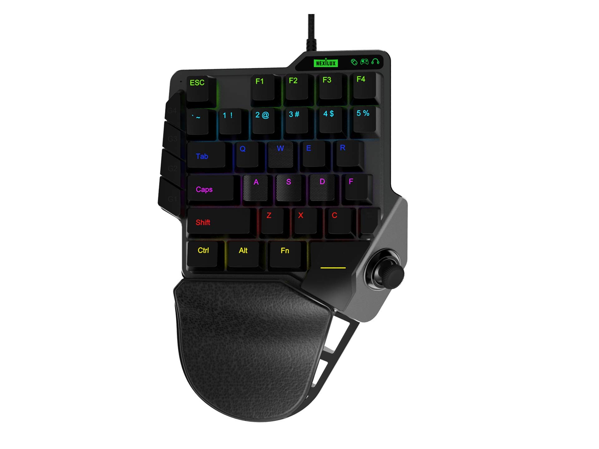 NEXiLUX Pro Gaming Keyboard and Mouse Combo Compatible with PlayStation 4, PlayStation 3, Xbox One, Xbox 360, Switch, Switch Lite and PC, NXL-95237
