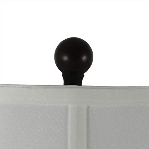 Decor Therapy PL1644 61.5" Walnut Ridge Brass Floor Lamp