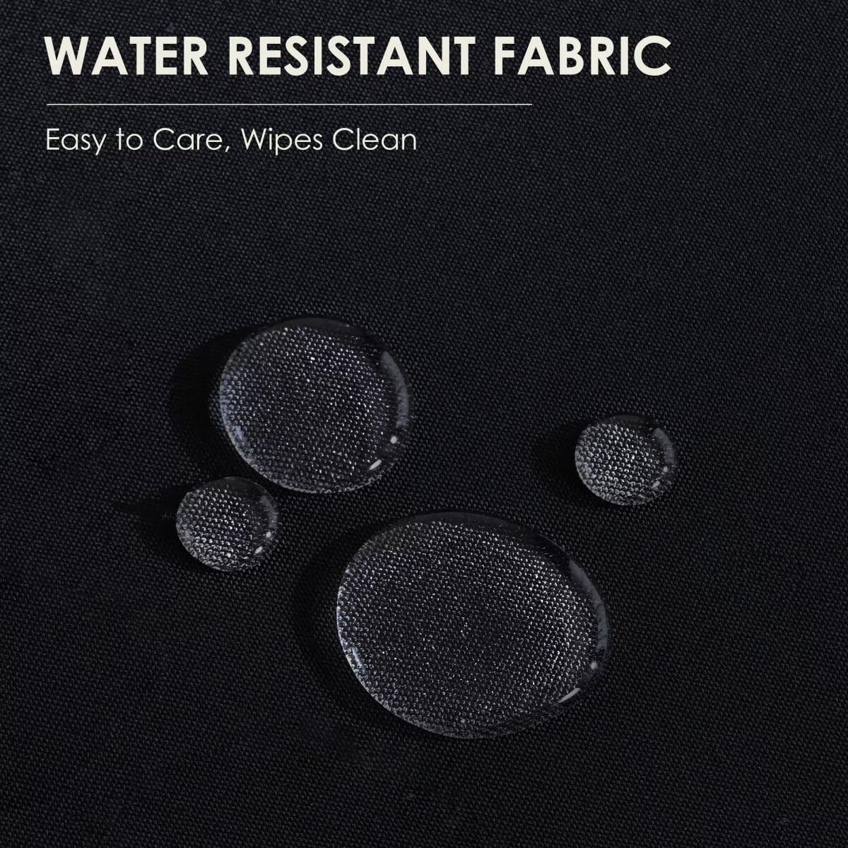 Aironment Rectangle Tablecloth Water and Stain Resistant Washable Table Cloth Selected Wrinkle Free Polyester Table Cover for Dining, Parties, Camping (60 x 84 Inch, Black)