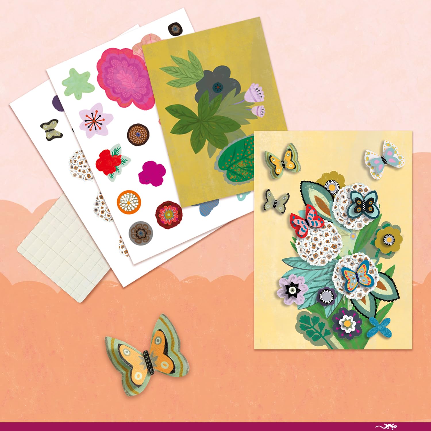 DJECO Multi-Activity Craft Kit - The Flower Garden