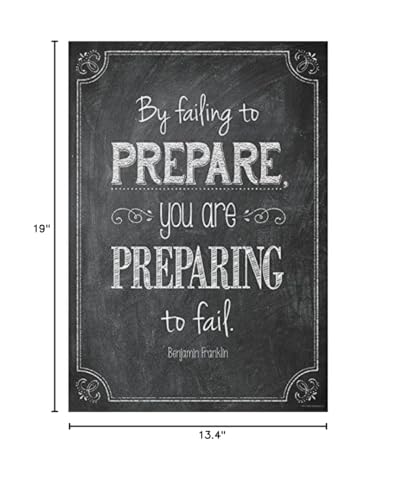 CTP Inspire U 8-Poster Chalk It Up! Pack, Classroom Posters, 13 3/8β x 19β Each (Creative Teaching Press 6686)