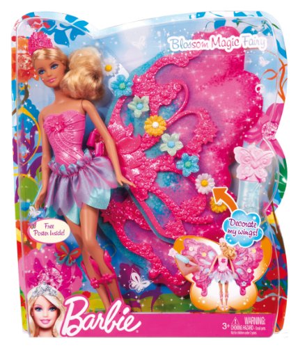 Barbie Flower 'N Flutter Fairy Barbie Doll