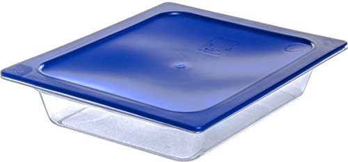 Carlisle FoodService Products 10220B07 Storplus Half Size Food Pan, Polycarbonate, 2.5" Deep, Clear
