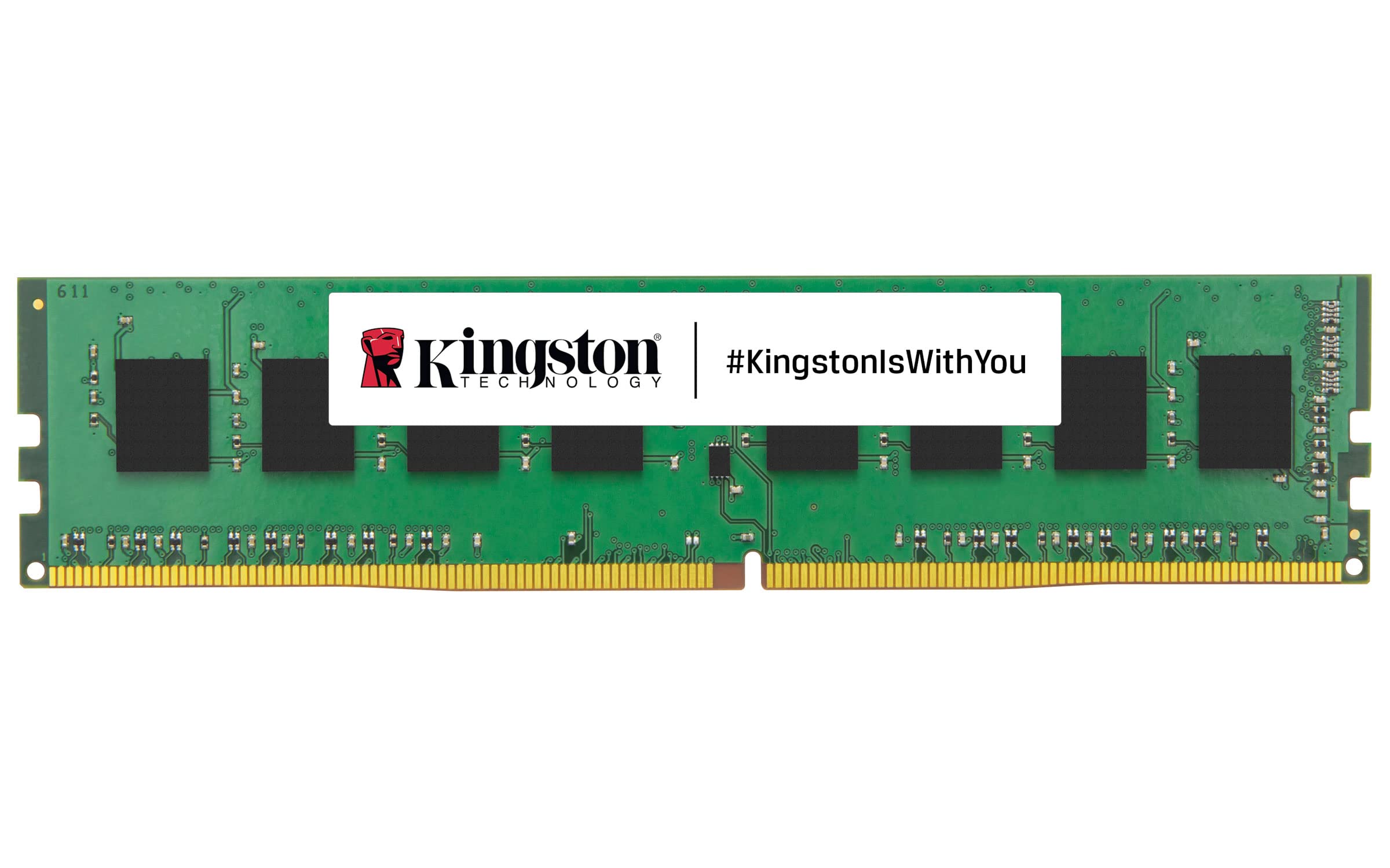 Kingston Branded Memory 16GB DDR4 2666MT/s DIMM Single Rank Module KCP426NS8/16 Desktop Memory