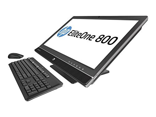 HP EliteOne 800 G1 23 All-in-One AIO Computer Core i5-4570s 2.90GHz, 8GB RAM, 500GB HDD, WiFi, Bluetooth, Webcam, Mic, Windows 10 Pro (Renewed)