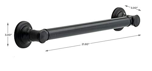 Delta Faucet 41618-RB Wall Mounted 18” ADA Bathroom Grab Bar in Venetian Bronze