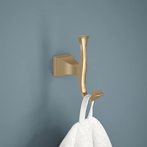 Delta Faucet 75135-CZ Dryden Wall Mounted Robe Hook/Towel Hook in Champagne Bronze