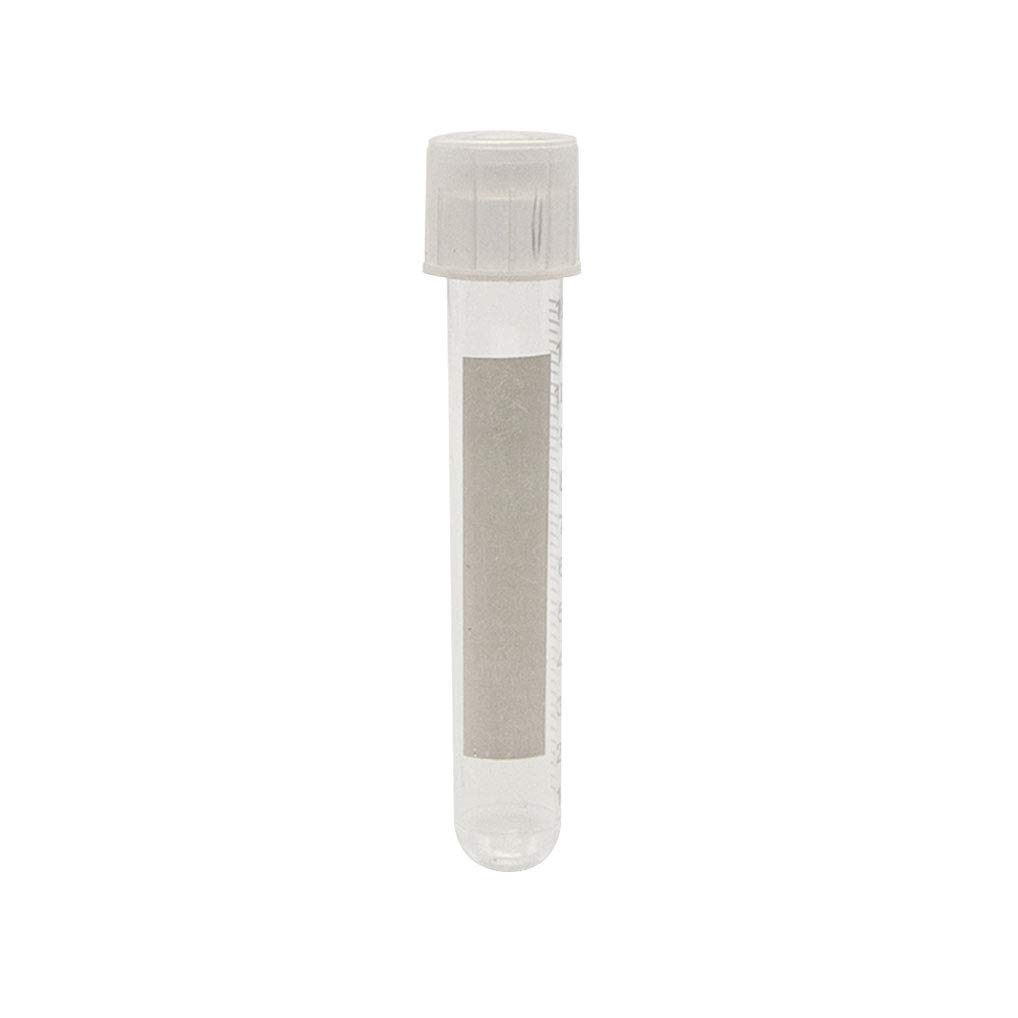 Culture Tubes, 17x100 mm, PS, Polystyrene, Sterile, 20 Bags of 25 Tubes/Unit